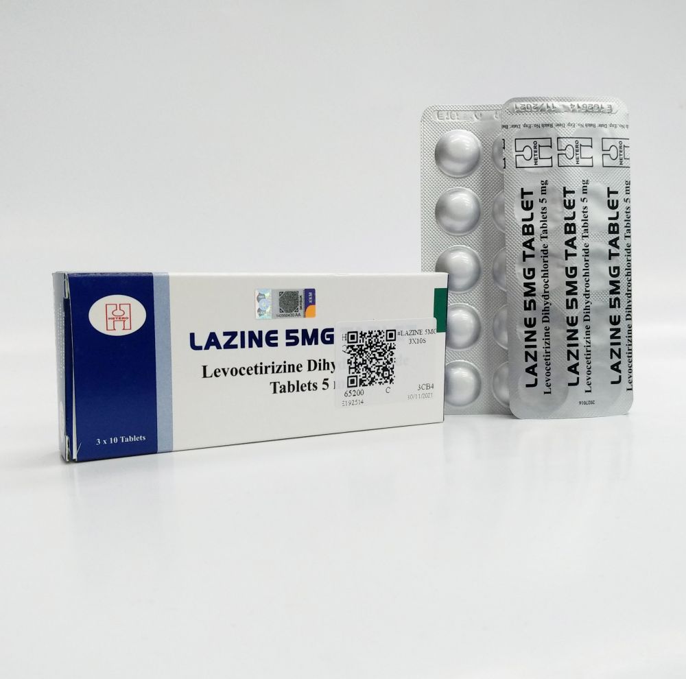 Lazine 5mg 3x10s - Alpro Pharmacy