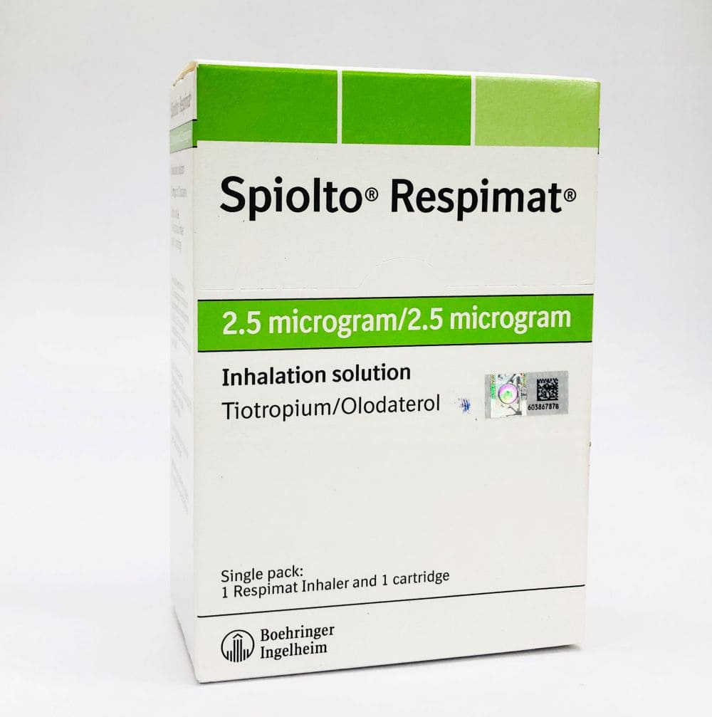Spiolto Respimat 2.5mcg Inh. Sol - Alpro Pharmacy