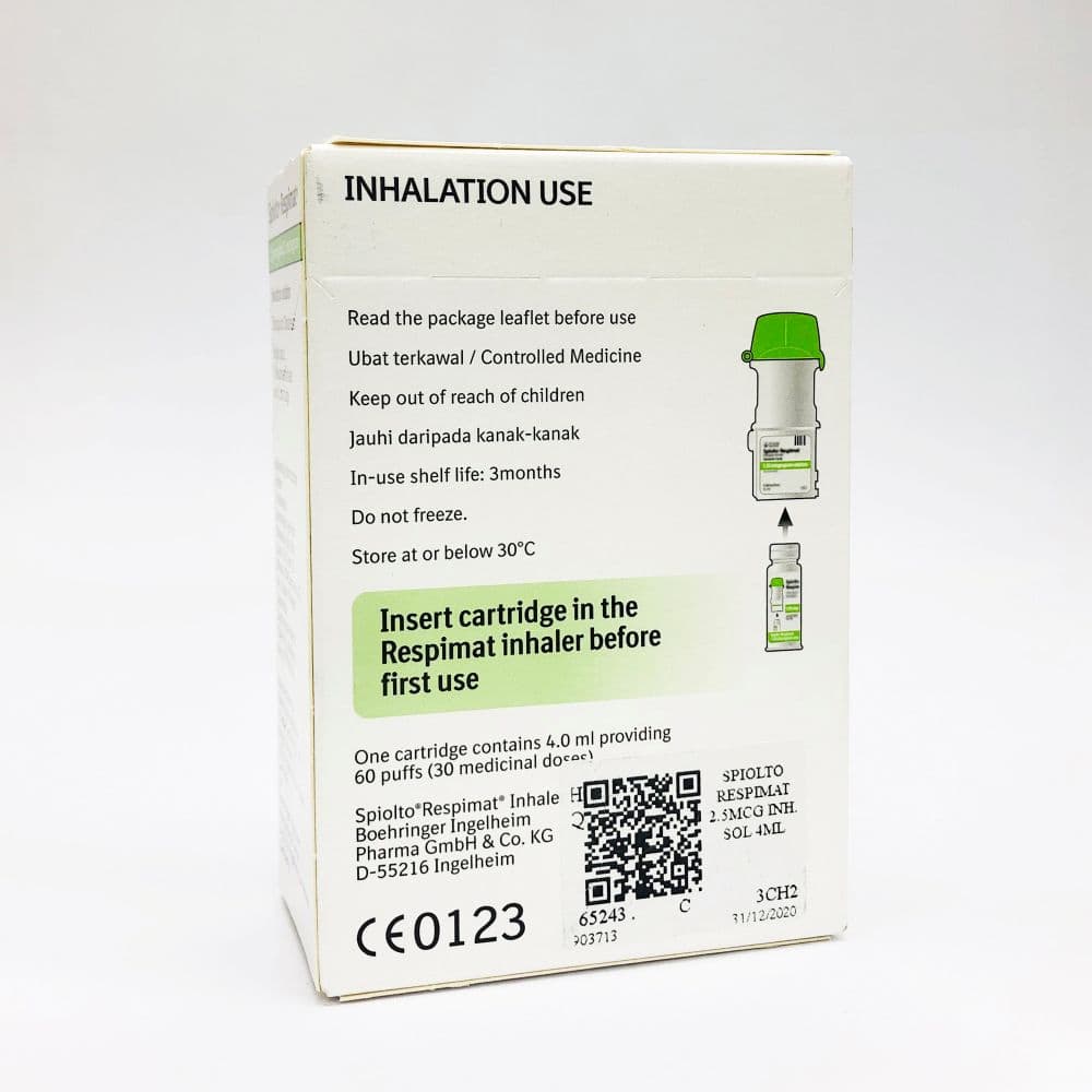 Spiolto Respimat 2.5mcg Inh. Sol - Alpro Pharmacy
