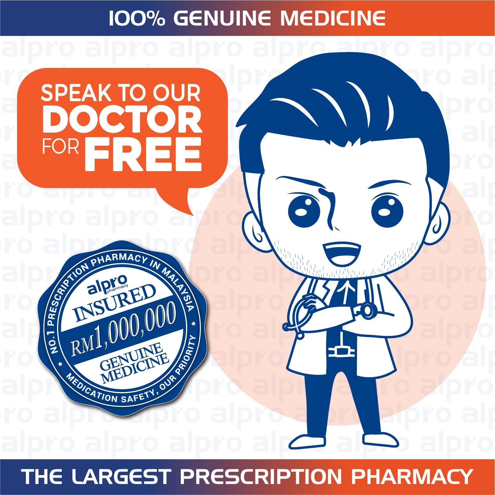 Tirlor 10mg 10x10s - Alpro Pharmacy