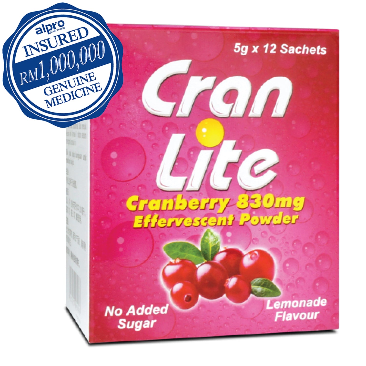 Cranlite Cranberry 12s - Alpro Pharmacy