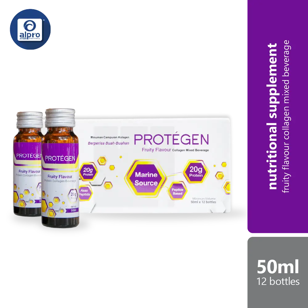 Protegen Fruity Collagen 50ml 12s | Supplement Nutritional Collagen