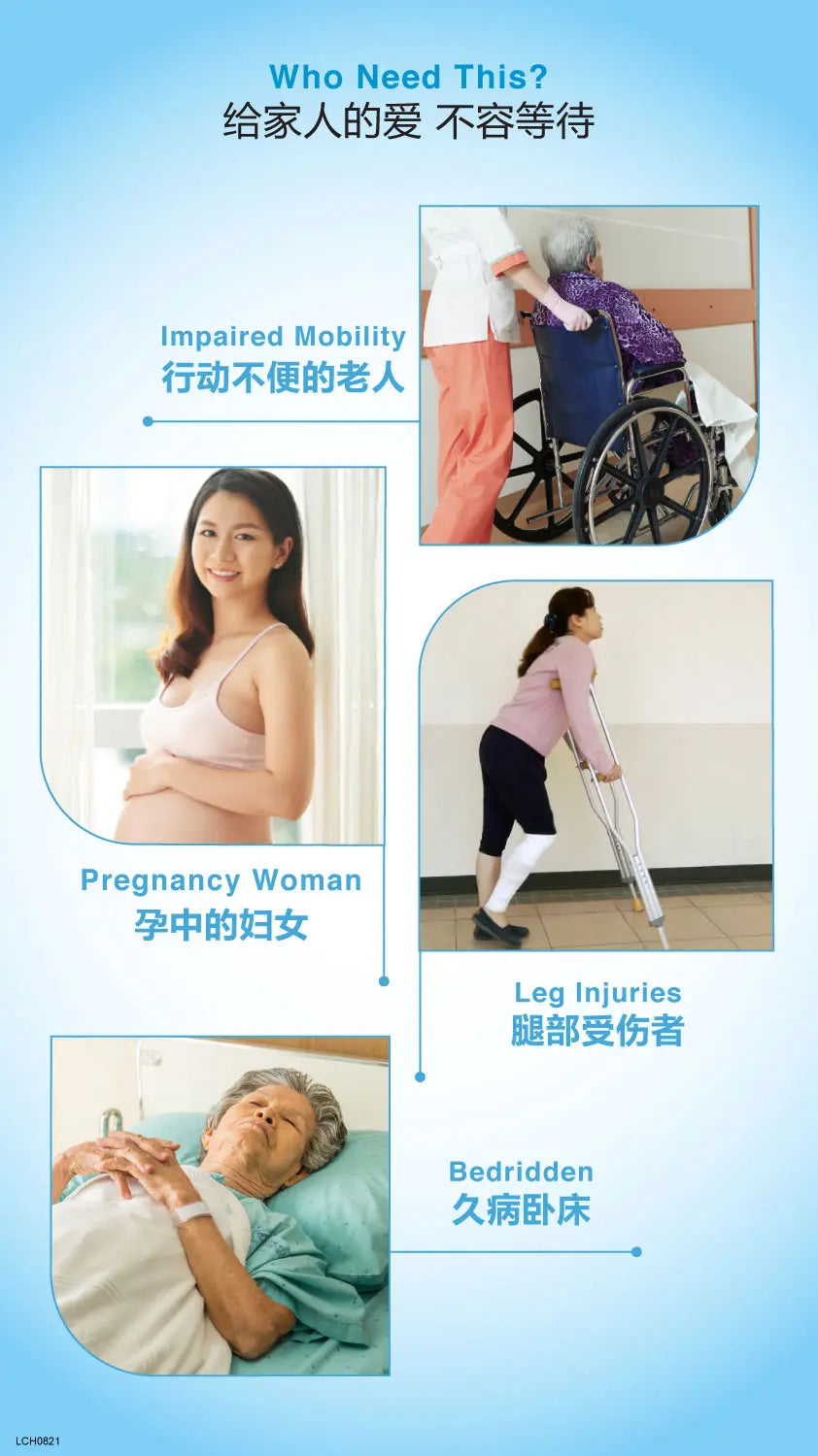 Anzen Commode Chair With Wheels | Portable & Foldable - Alpro Pharmacy