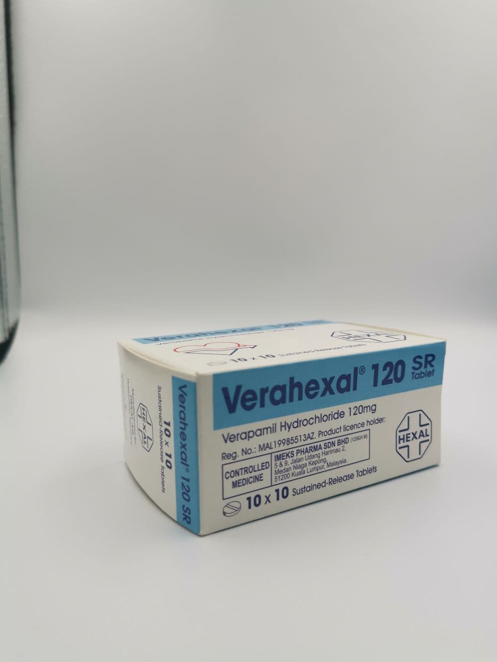 VERAHEXAL SR 120MG 10X10S - Alpro Pharmacy