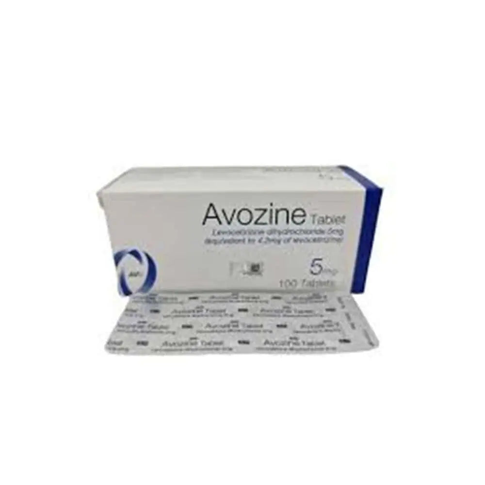 Avozine 5mg 10x10s - Alpro Pharmacy