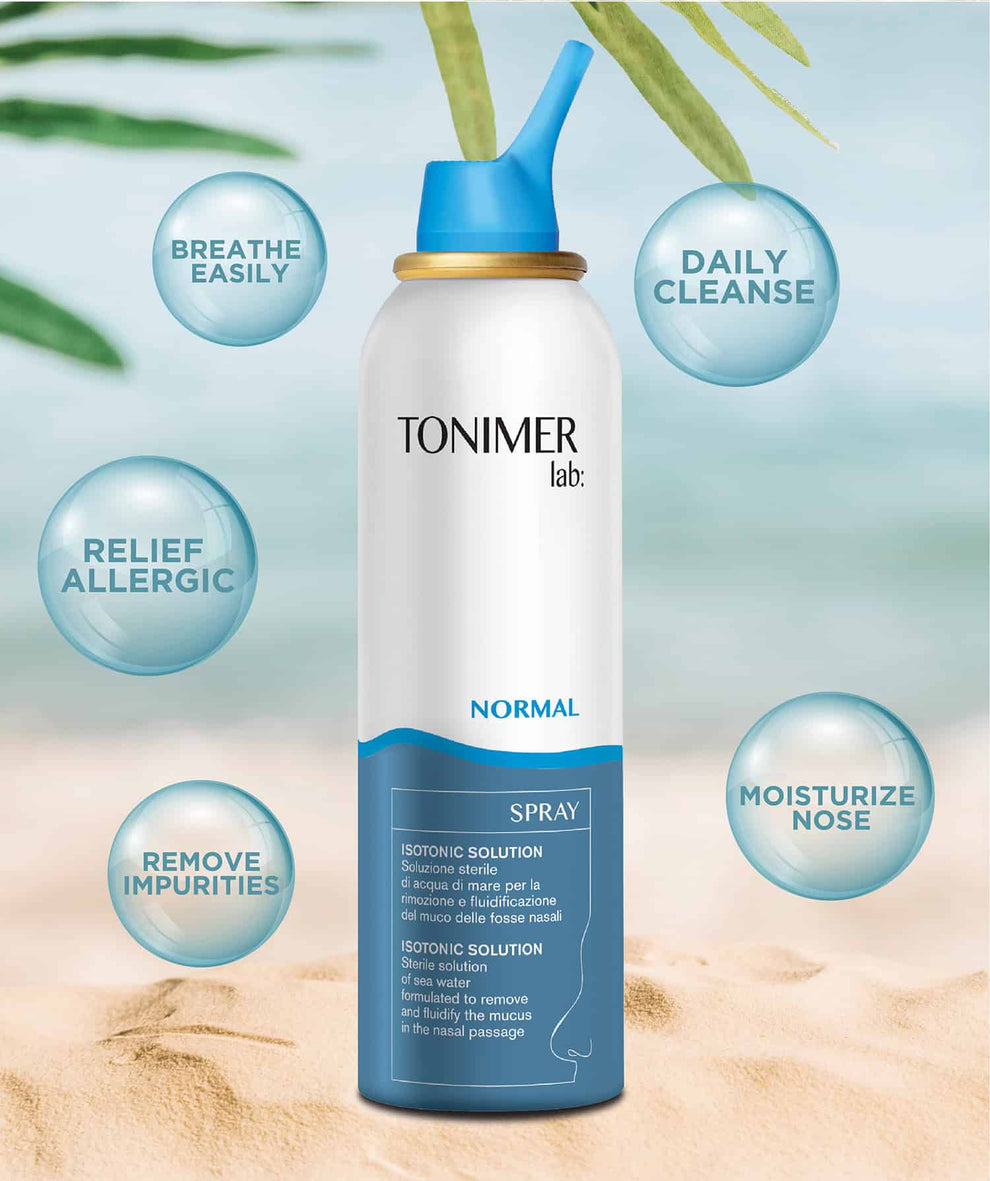 Tonimer Lab Isotonic Nasal Spray (normal) 125ml | Daily Nose Cleaning