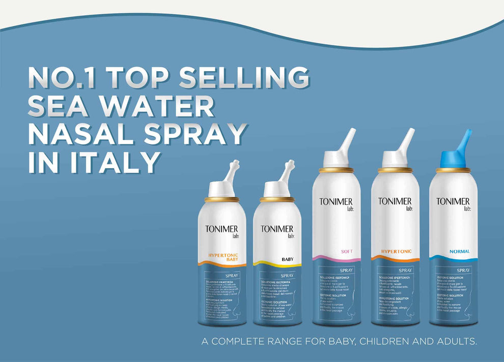 Tonimer Lab Isotonic Nasal Spray (normal) 125ml | Daily Nose Cleaning