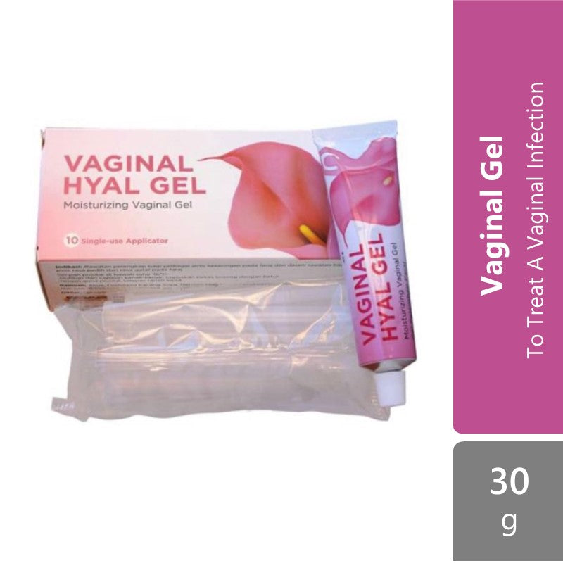 Hyal Vaginal Gel 30g (10 Applicators) - Alpro Pharmacy