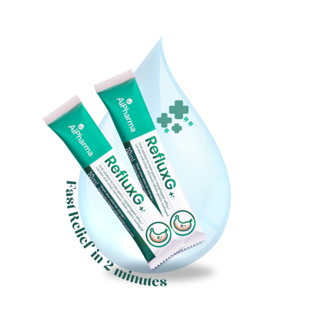 Reflux G Sachets 20x10ml | Fast Relieve in 2 Minutes - Alpro Pharmacy