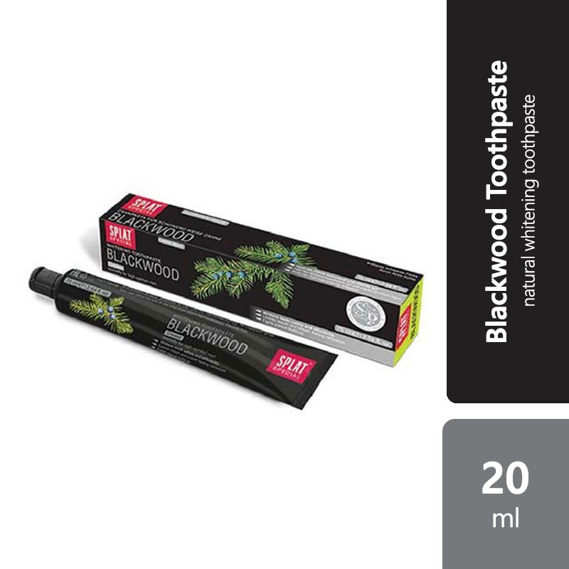 Splat Blackwood Toothpaste 20ml | Natural Whitening Toothpaste - Alpro