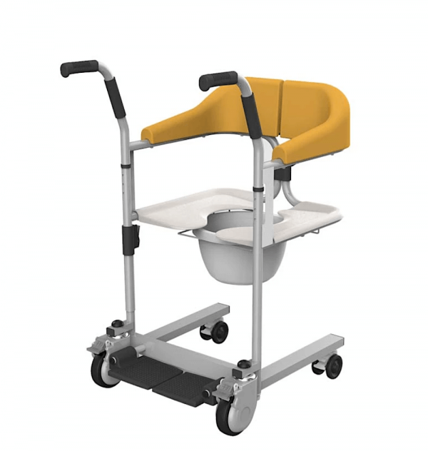 Nursing Transfer Commode Chair Mo-890 | Patient Transfer Chair - Alpro