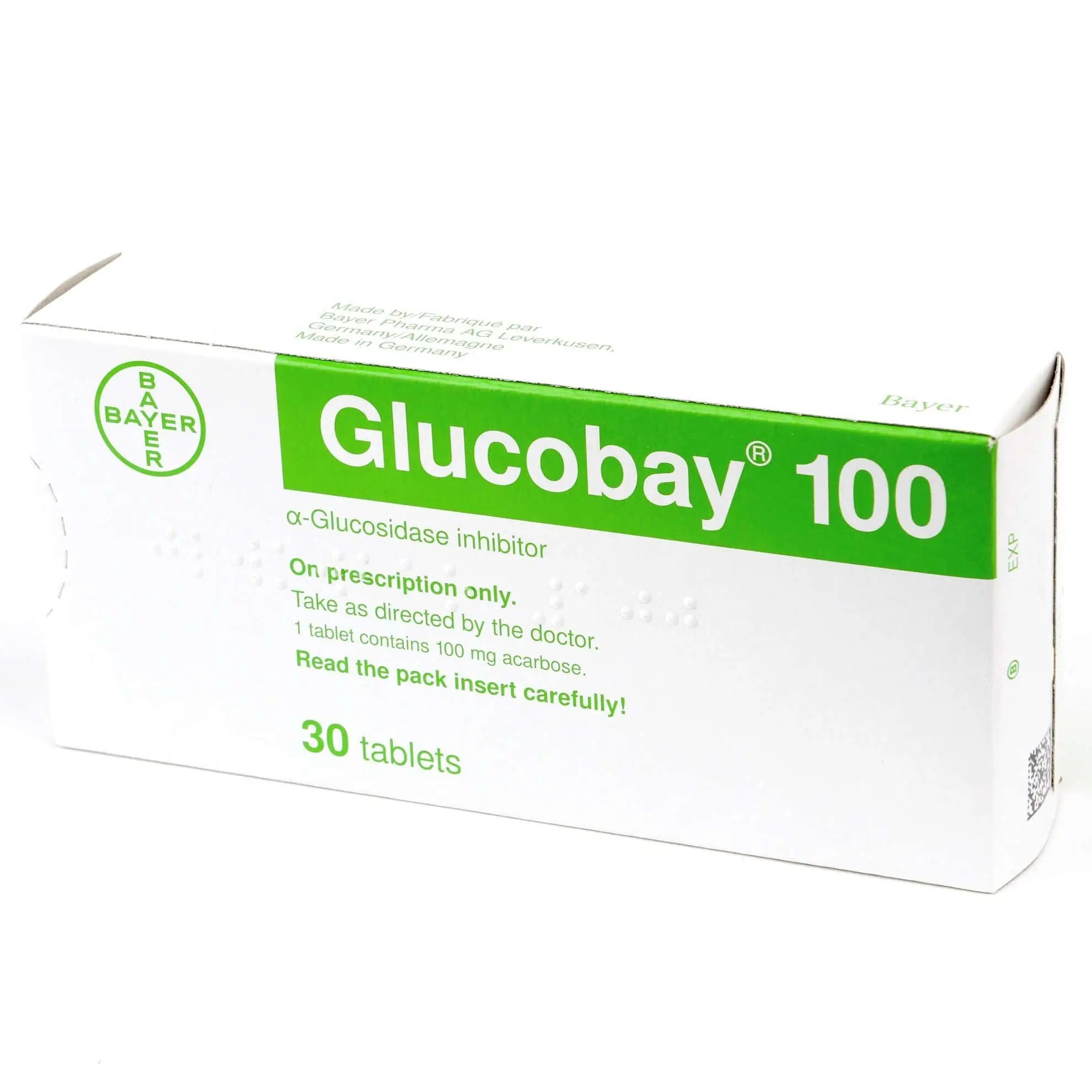 GLUCOBAY 100MG 10S - Alpro Pharmacy
