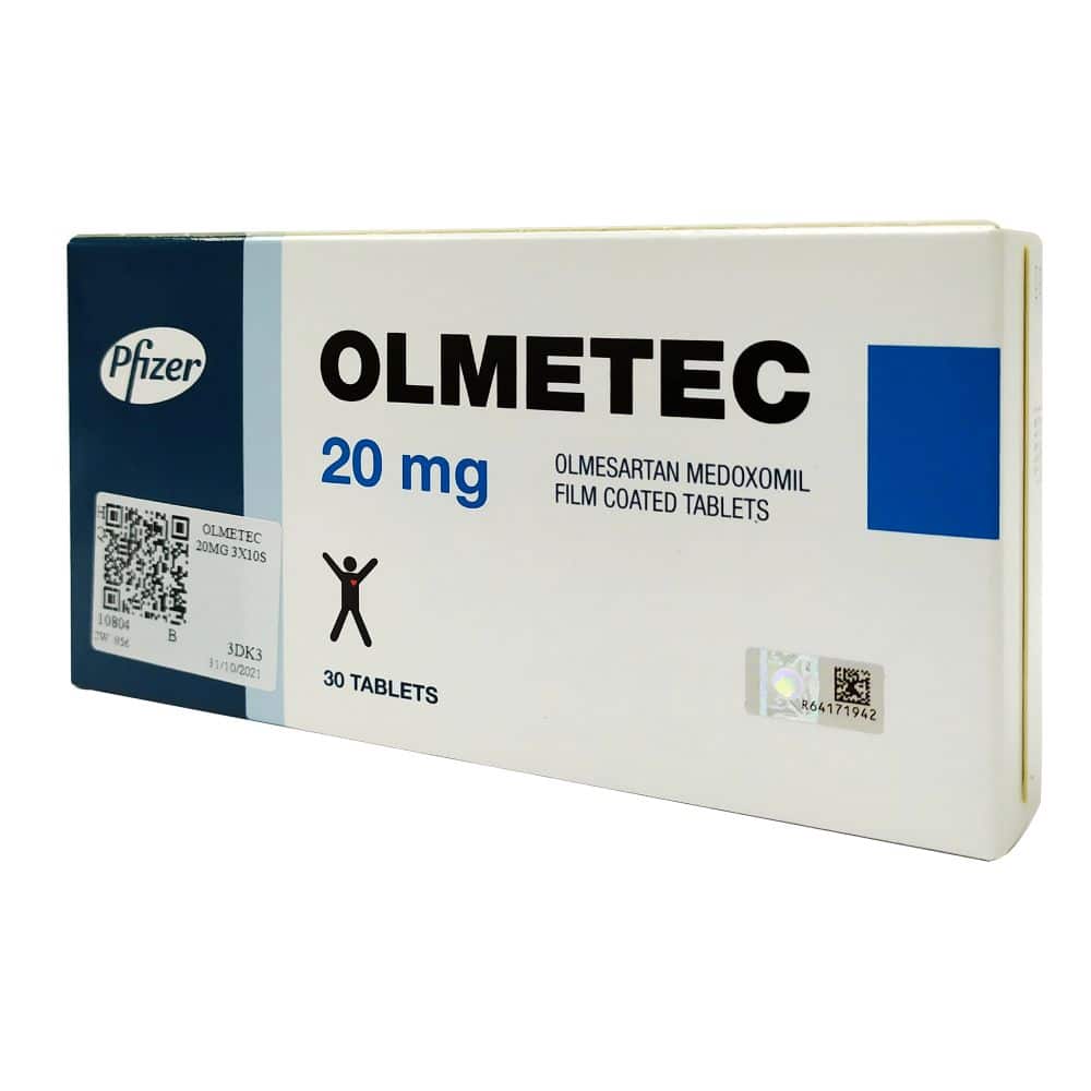 OLMETEC 20MG 10S - Alpro Pharmacy