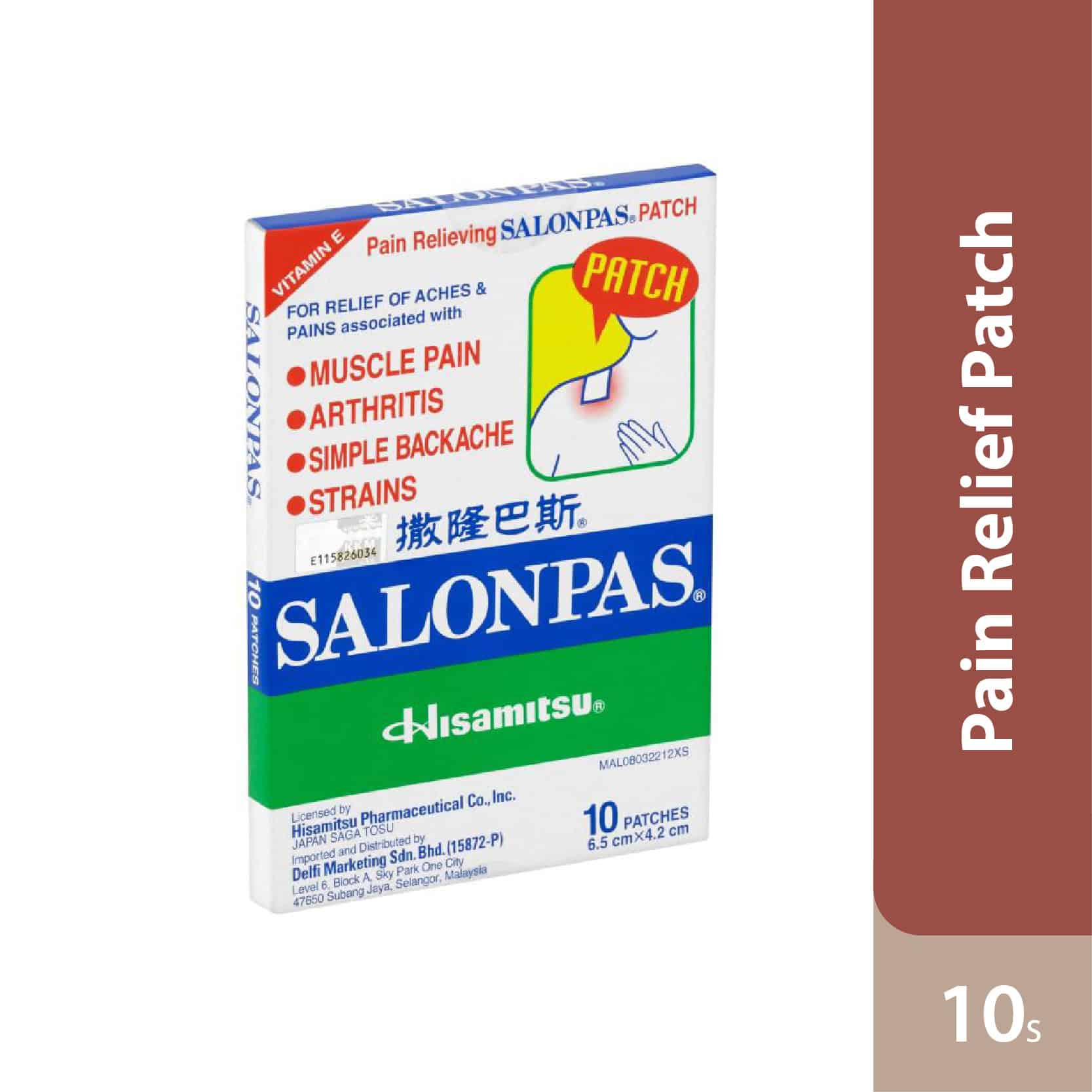 Hisamitsu Salonpas 1x10s - Alpro Pharmacy