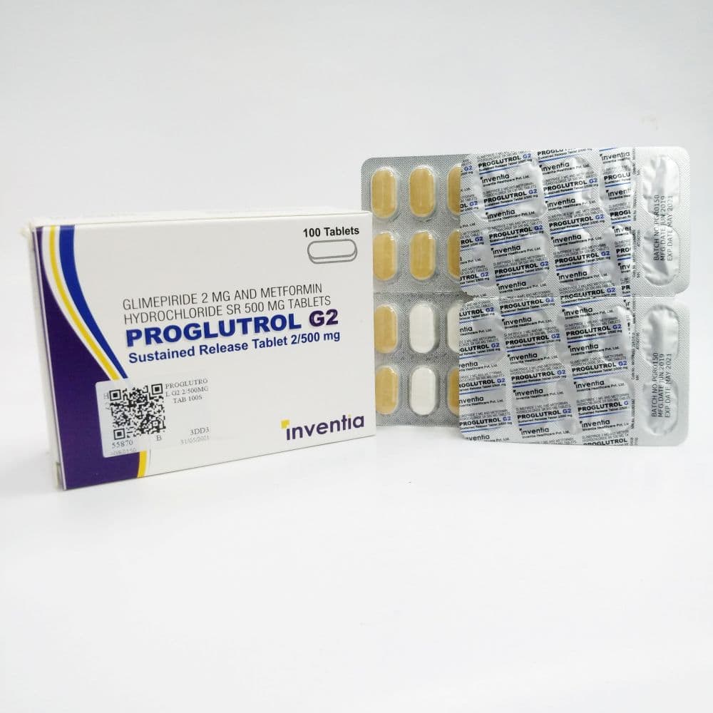 PROGLUTROL G2 2/500MG TAB 10S - Alpro Pharmacy