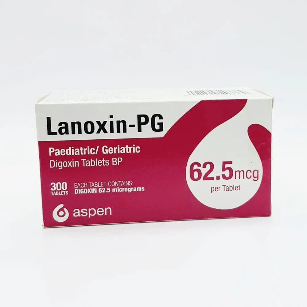 ASPEN LANOXIN-PG 62.5MCG 30S - Alpro Pharmacy