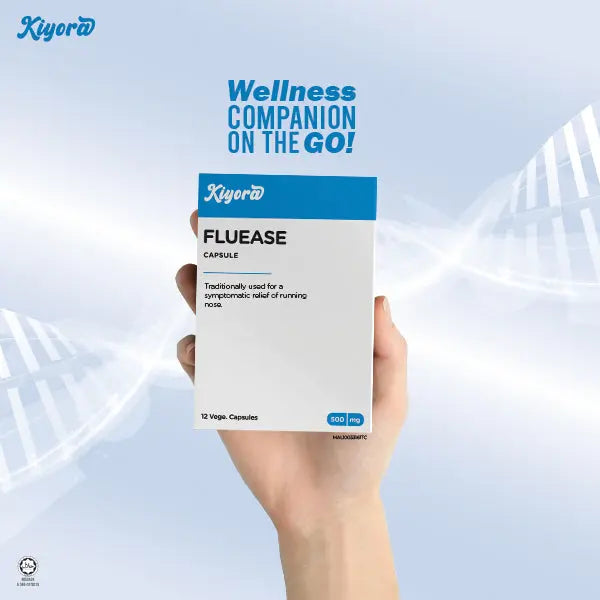 (B)Kiyora Fluease Capsule 12s | Relieve Sore Throat & Headache - Alpro