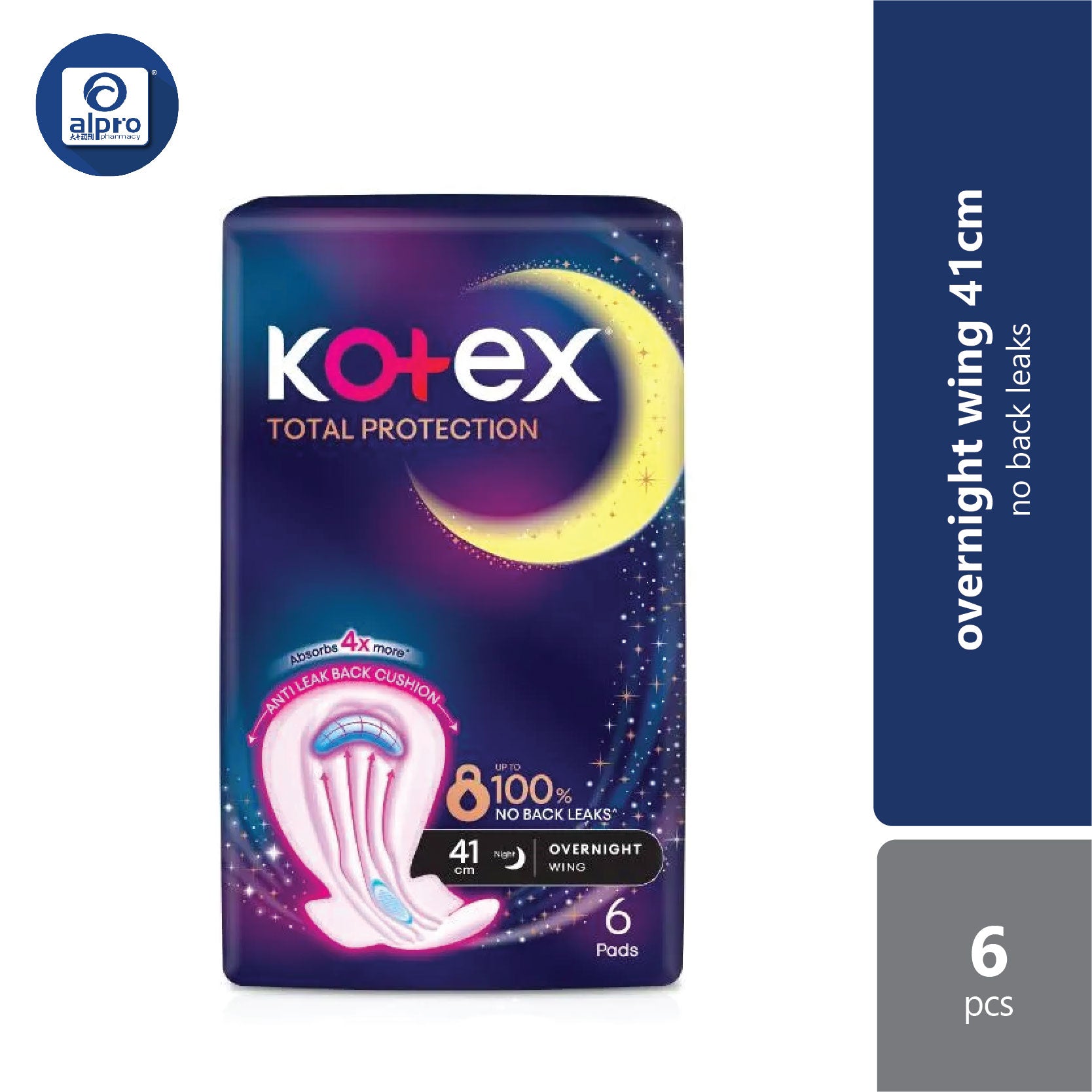 Kotex Overnight With Wings