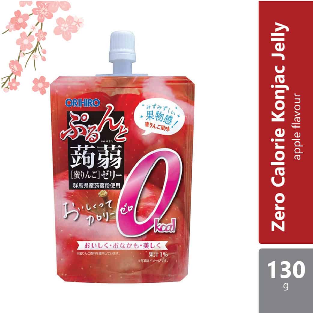 Sugi Orihiro Purunto Sweet Apple Flavor Konjac Jelly 130g | Zero