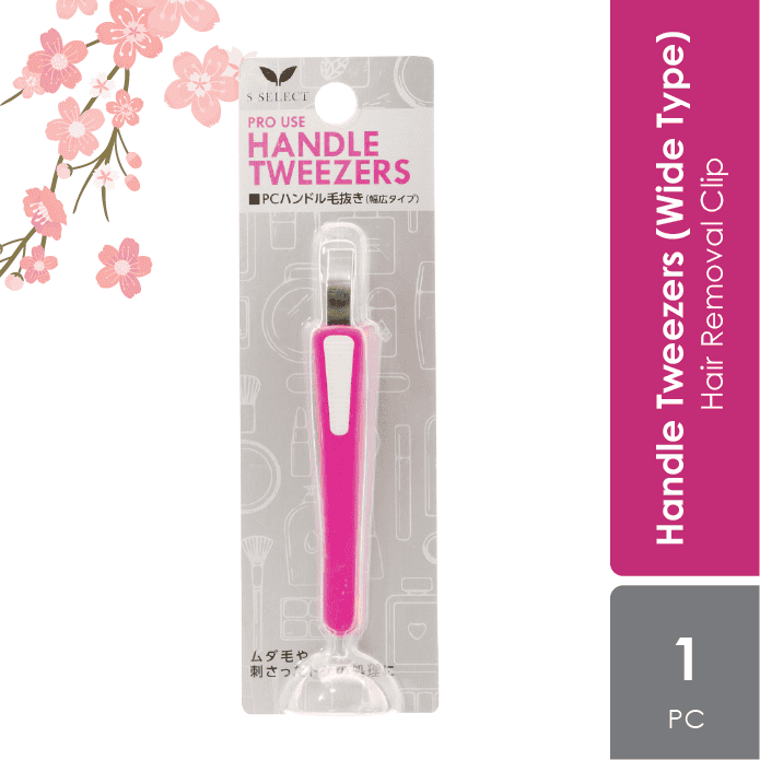 Sugi S Select Pro Use Handle Tweezers (Wide Type) 1s - Alpro Pharmacy