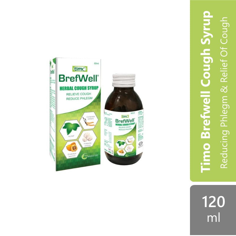 Timo Brefwell Cough Syrup 120ml - Alpro Pharmacy