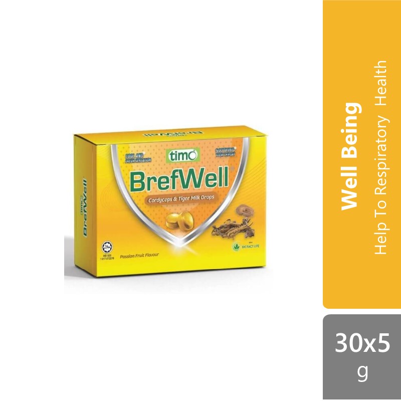 Timo Brefwell Cordyceps & Tiger Milks Drops 30g X 5 Boxes - Alpro