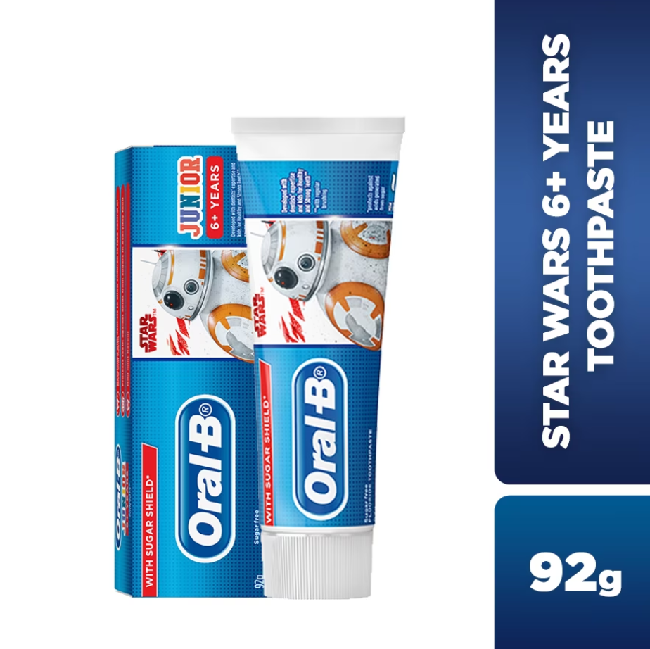 Oral-B Stages Toothpaste Star Wars 92g | For Kids 6+ years - Alpro