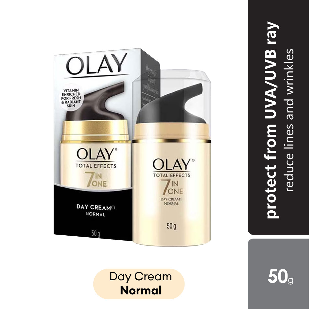 Olay Total Effects 7in1 Normal Day Cream 50g | Reduction of Age Spots