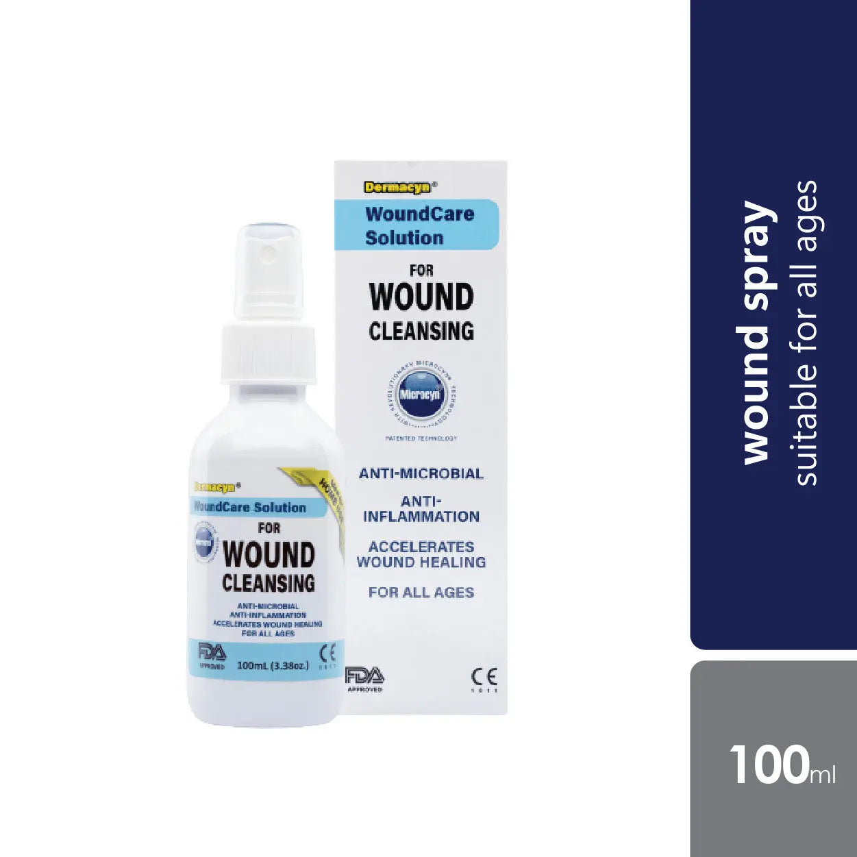 Dermacyn Ezyma Hydrogel Spray 45g | Itchy Relief Anti-Microbial