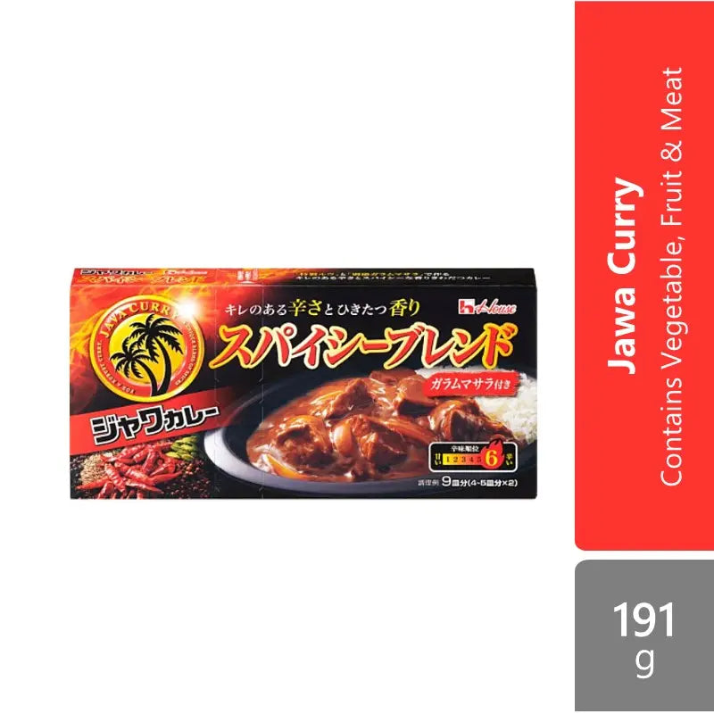 House Java Curry+ Spicy Blend 191g | Contains Vegetable, Fruit & Meat