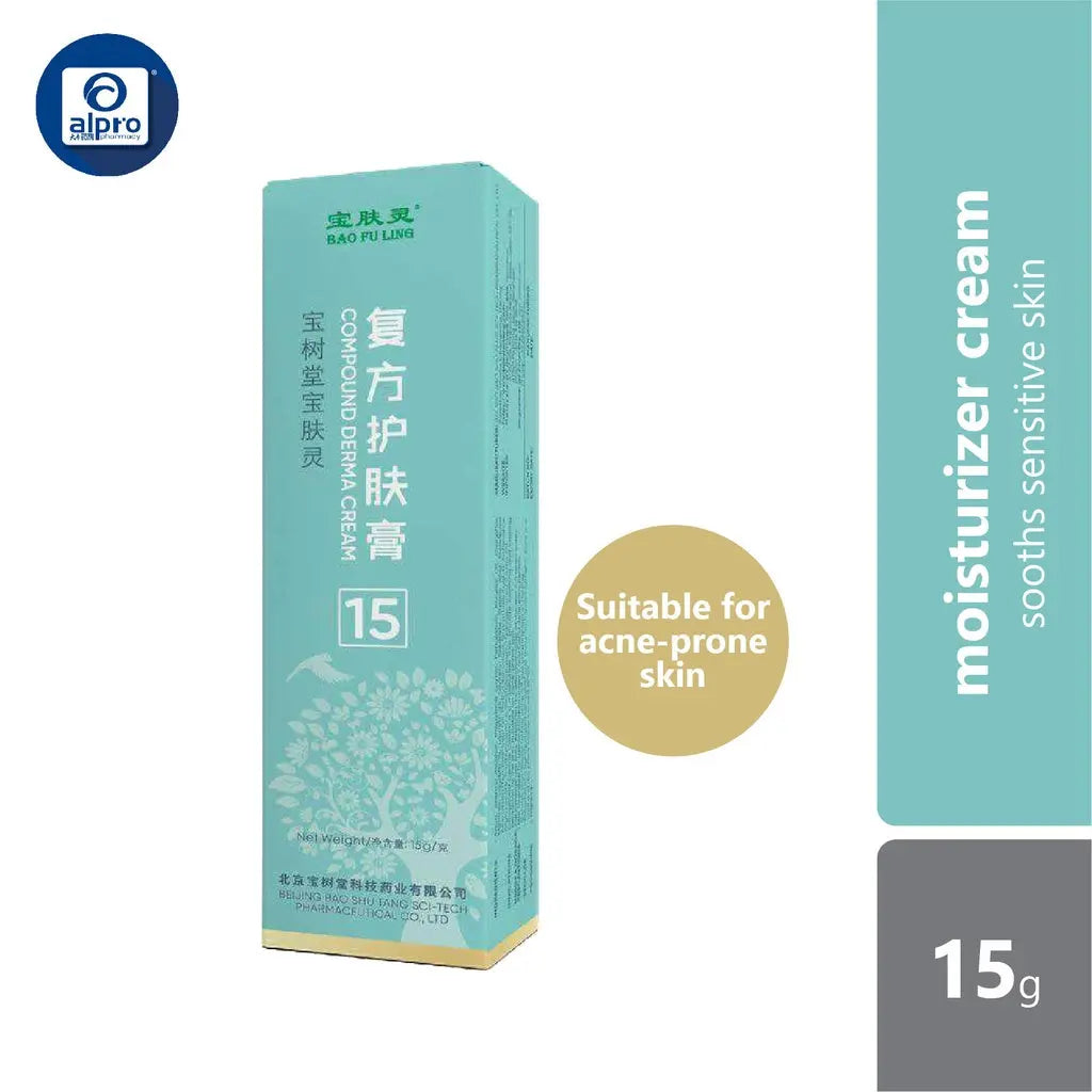 Bao Fu Ling Compound Derma Cream 15g 50g 100g I Suitable For