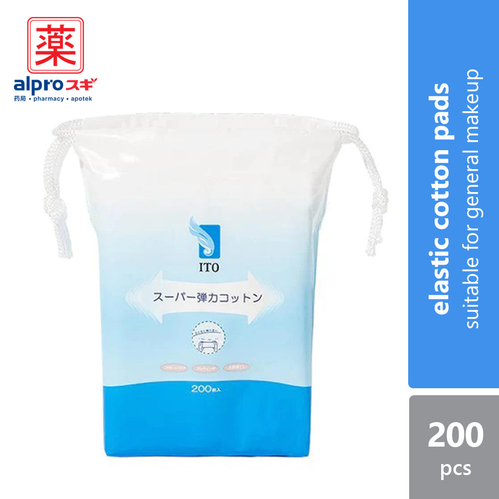 ITO Super Elastic Cotton Pads 200 Sheets | Size (per sheet): 200 ×