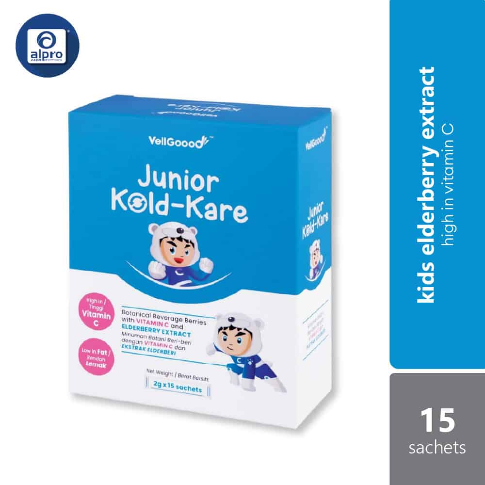VellGoood Junior Kold-Kare 2g x 15s | Kids Flu Cold - Alpro Pharmacy