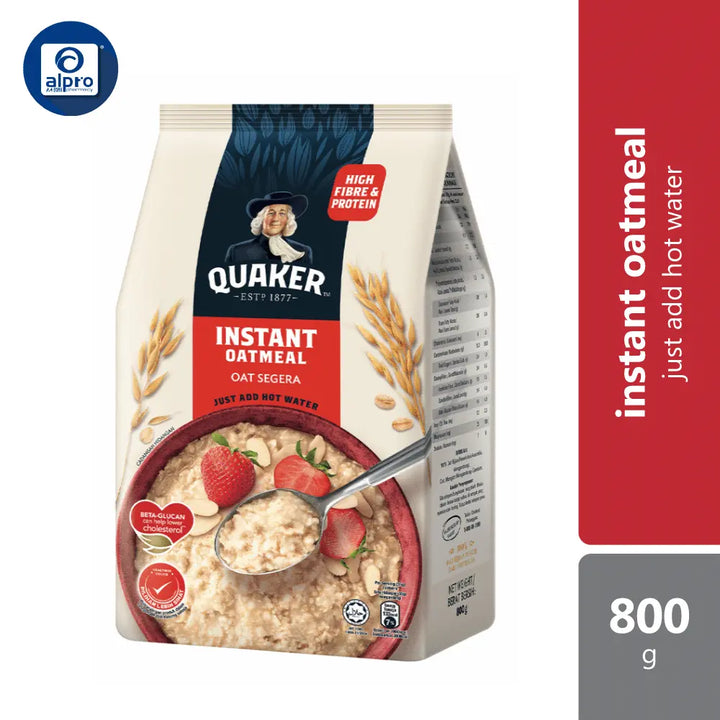 Quaker Five Black Multigrain Mixed Instant Oatmeal 518g - Alpro