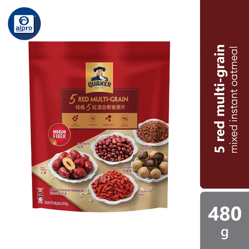 Quaker Five Red Multigrain 480g - Alpro Pharmacy