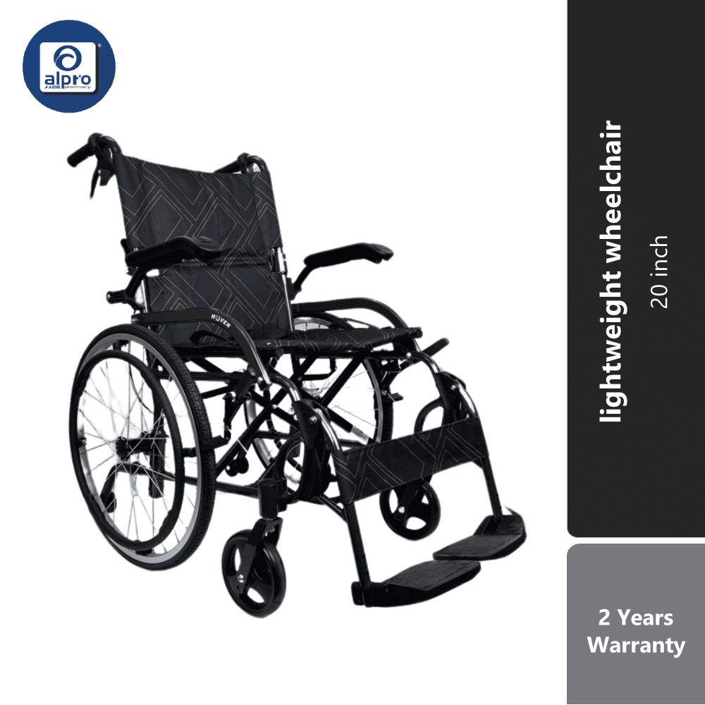 Moven BMQ05 Aluminium Lightweight Premium Wheelchair - 20 Inch (2