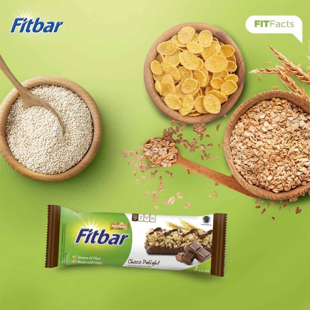 Fitbar Snack Bar (Fruits / Chocolate) 22g | Low Calorie Healthy Snack