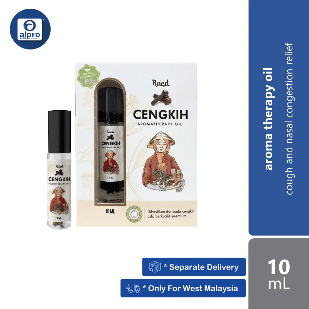 Cengkih Aromatherapy Oil 10ml - Alpro Pharmacy