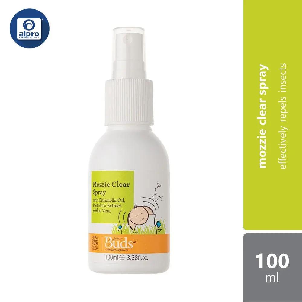 Buds Everyday Organics Mozzie Clear Spray 100ml | Effectively Repels