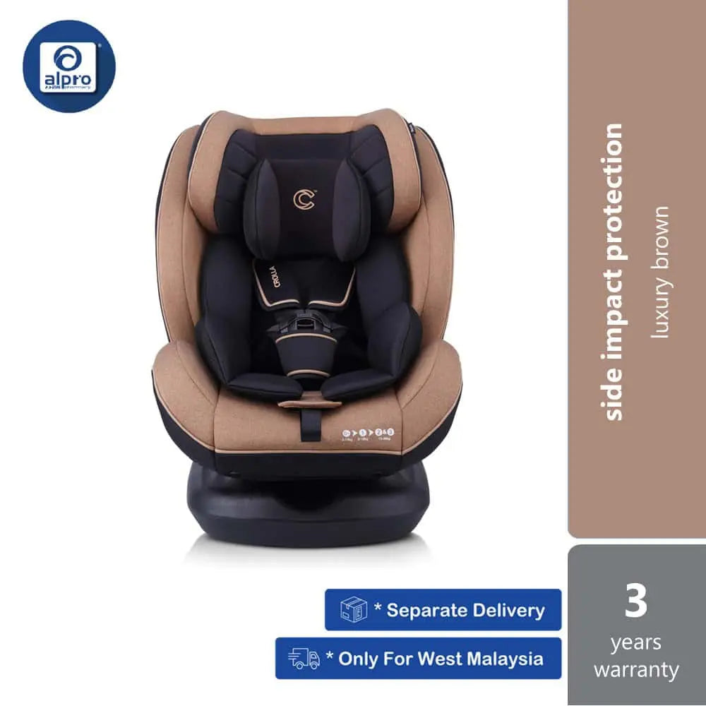 Crolla Nexus Luxury Brown | Side Impact Protection - Alpro Pharmacy
