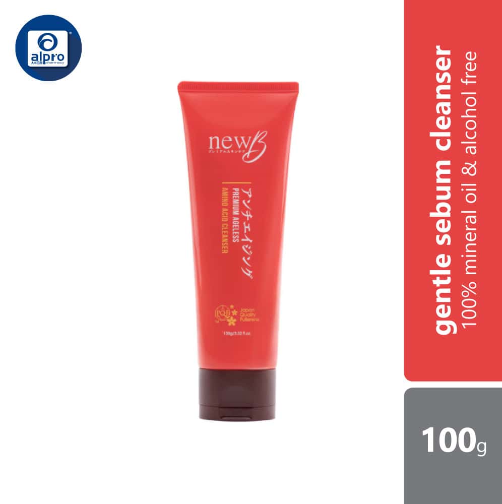 Newb Premium Ageless Amino Acid Cleanser 100g | Gentle Sebum Cleanser