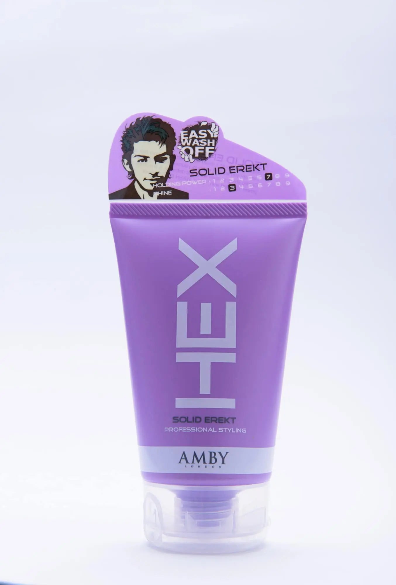 Amby London Hex Solid Erekt 100g | Bold Definition and Easy Style