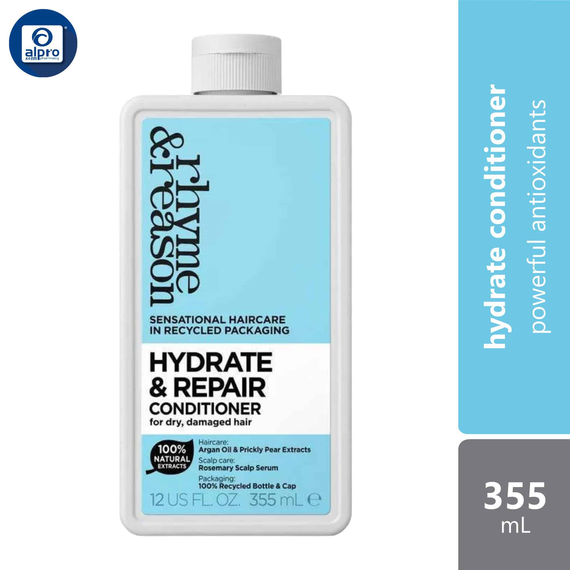 Rhyme & Reason Hydrate & Repair Conditioner 355mL | Powerful