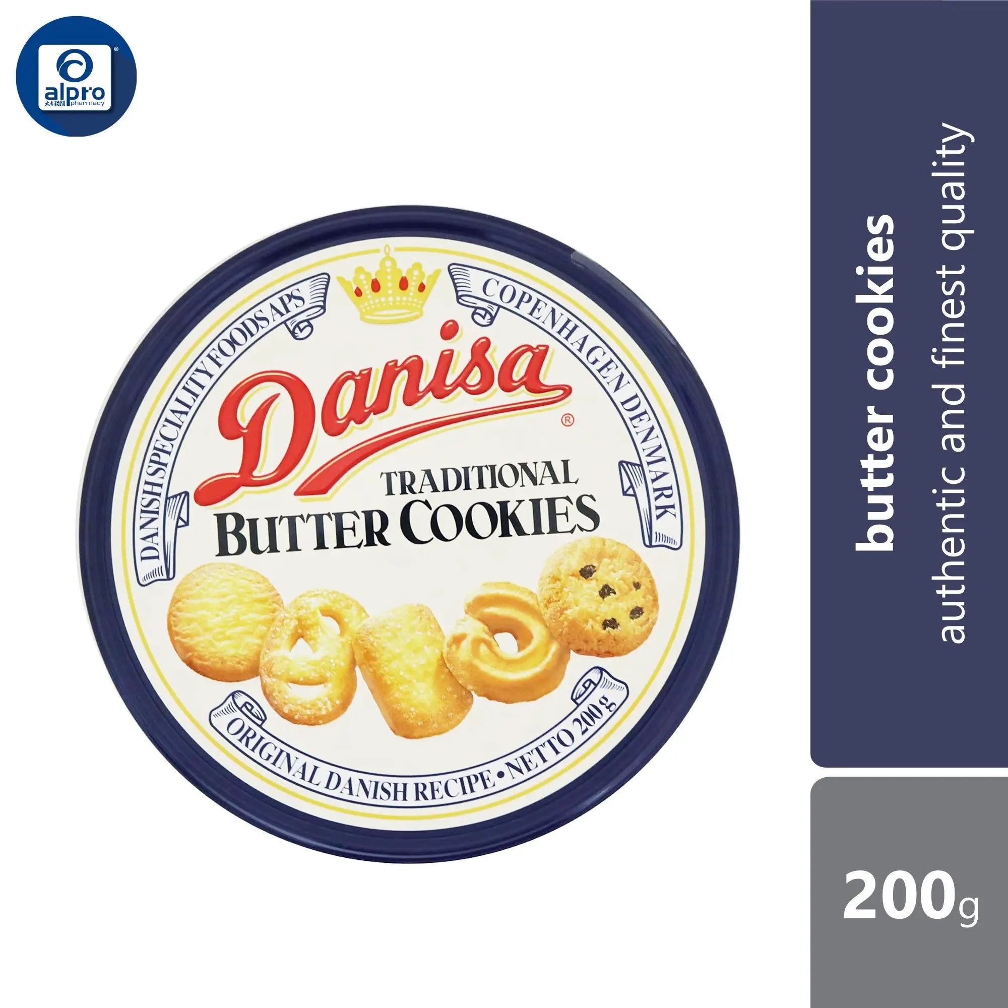 Danisa Butter Cookies 200g | Authentic and Finest Quality - Alpro