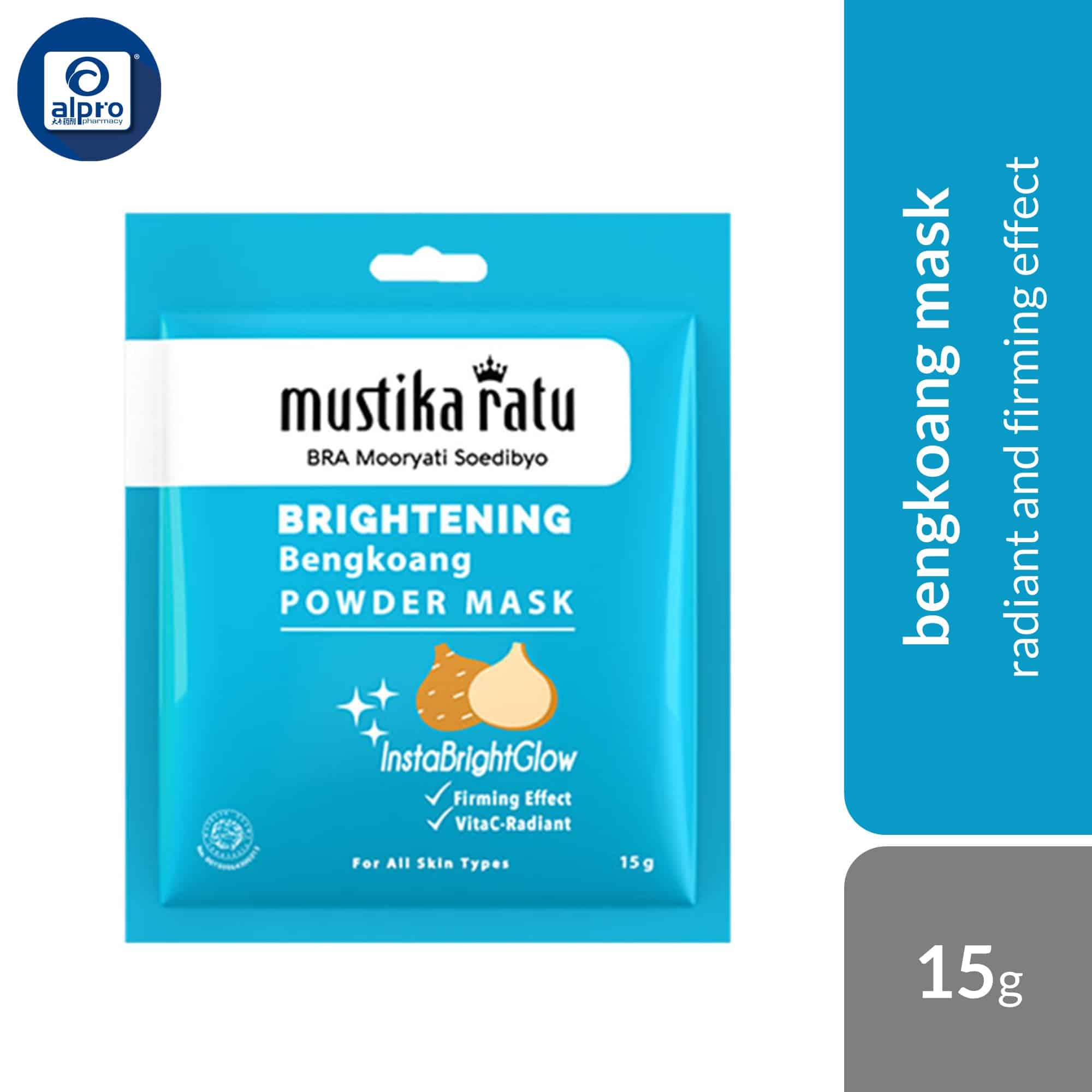 Mustika Ratu Brightening Bengkoang Masker Bubuk 15g | Radiant and