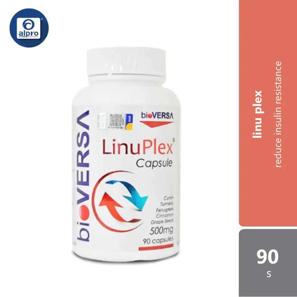Bioversa Linuplex 500mg 90s | Reduce Insulin Resistance - Alpro