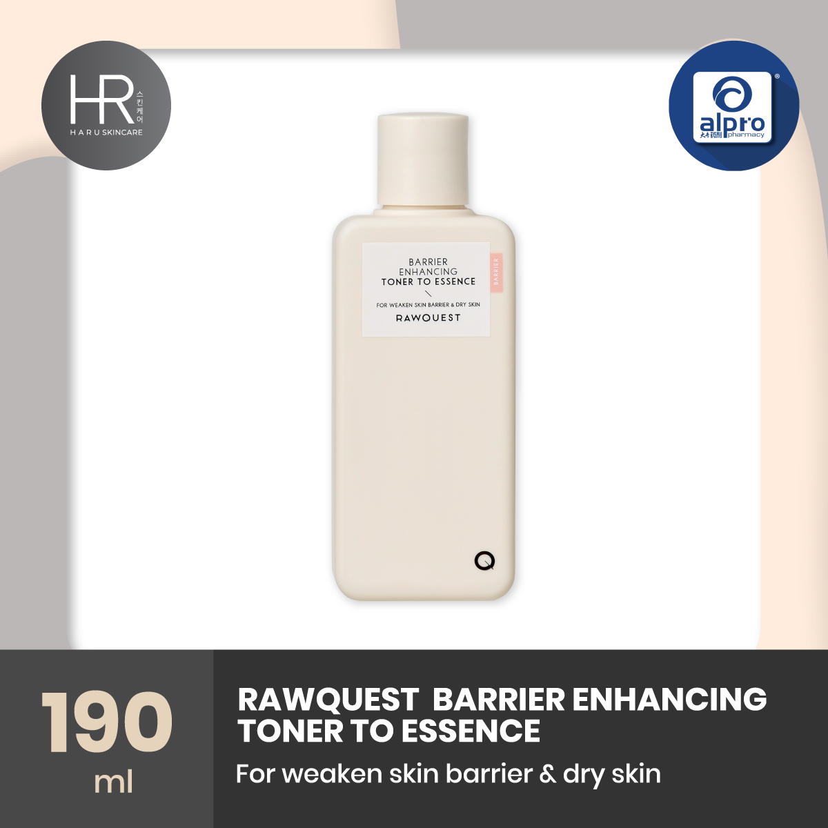 Rawquest Barrier Enhancing Toner To Essence 200ml | Hydrates