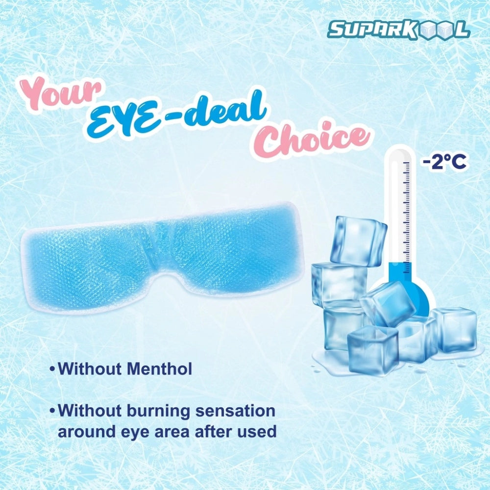 Suparkool Cooling Eye Patch 5s | Cooling Gel Relaxing Soothing Effect