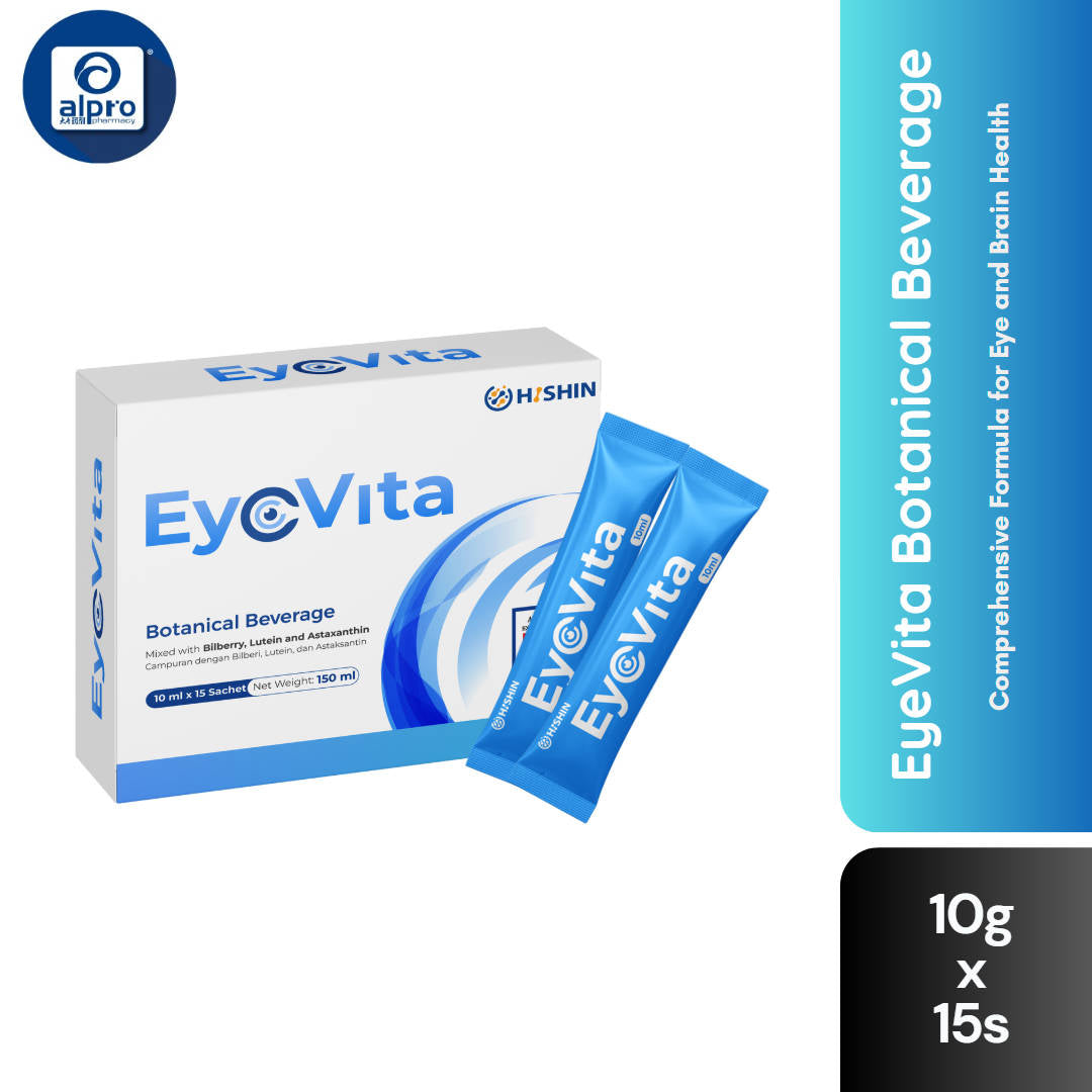 HISHIN EyeVita Botanical Beverage 15S | With Pre-Biotic - Alpro