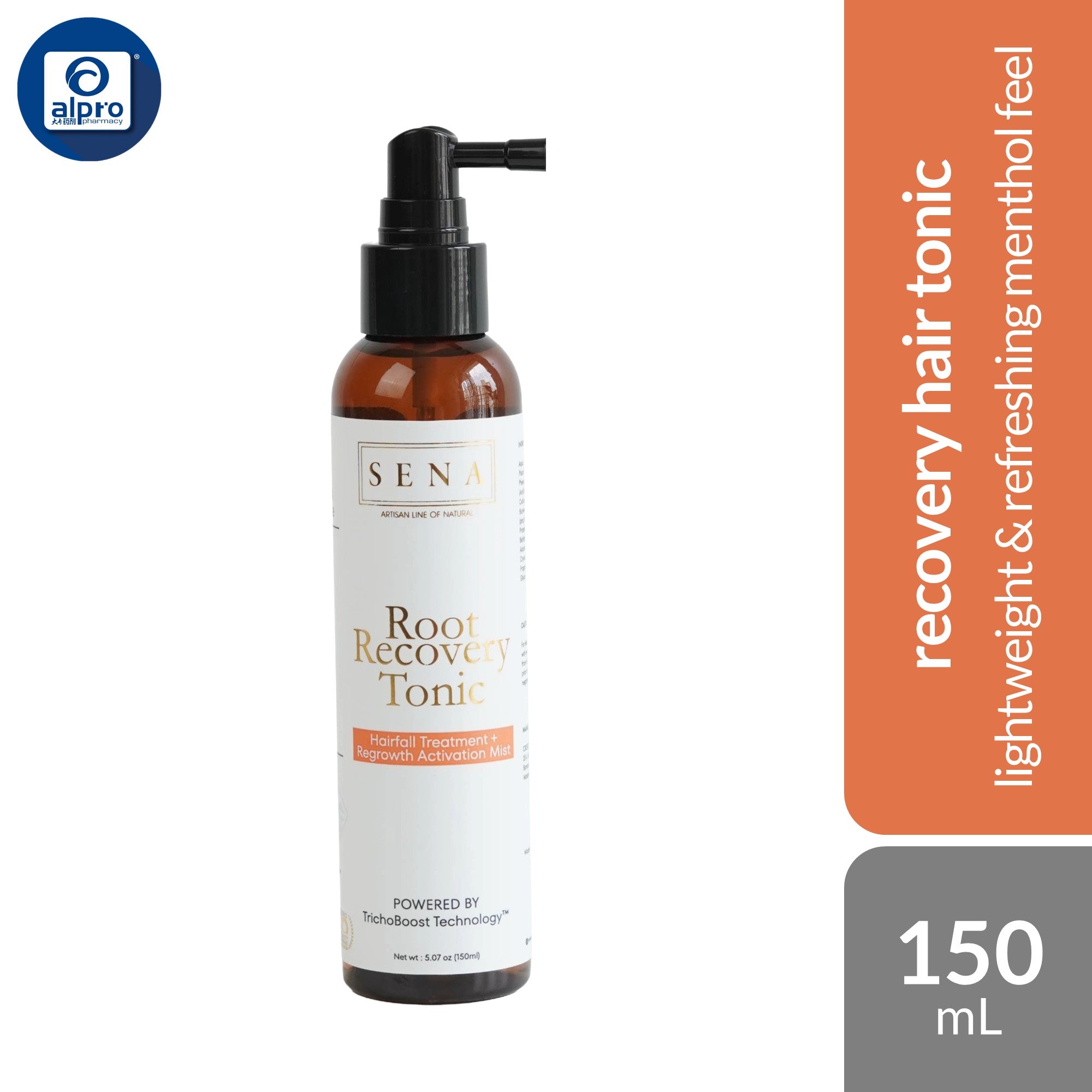 Sena Root Recovery Hair Tonic 150mL | Lightweight & Refreshing Menthol